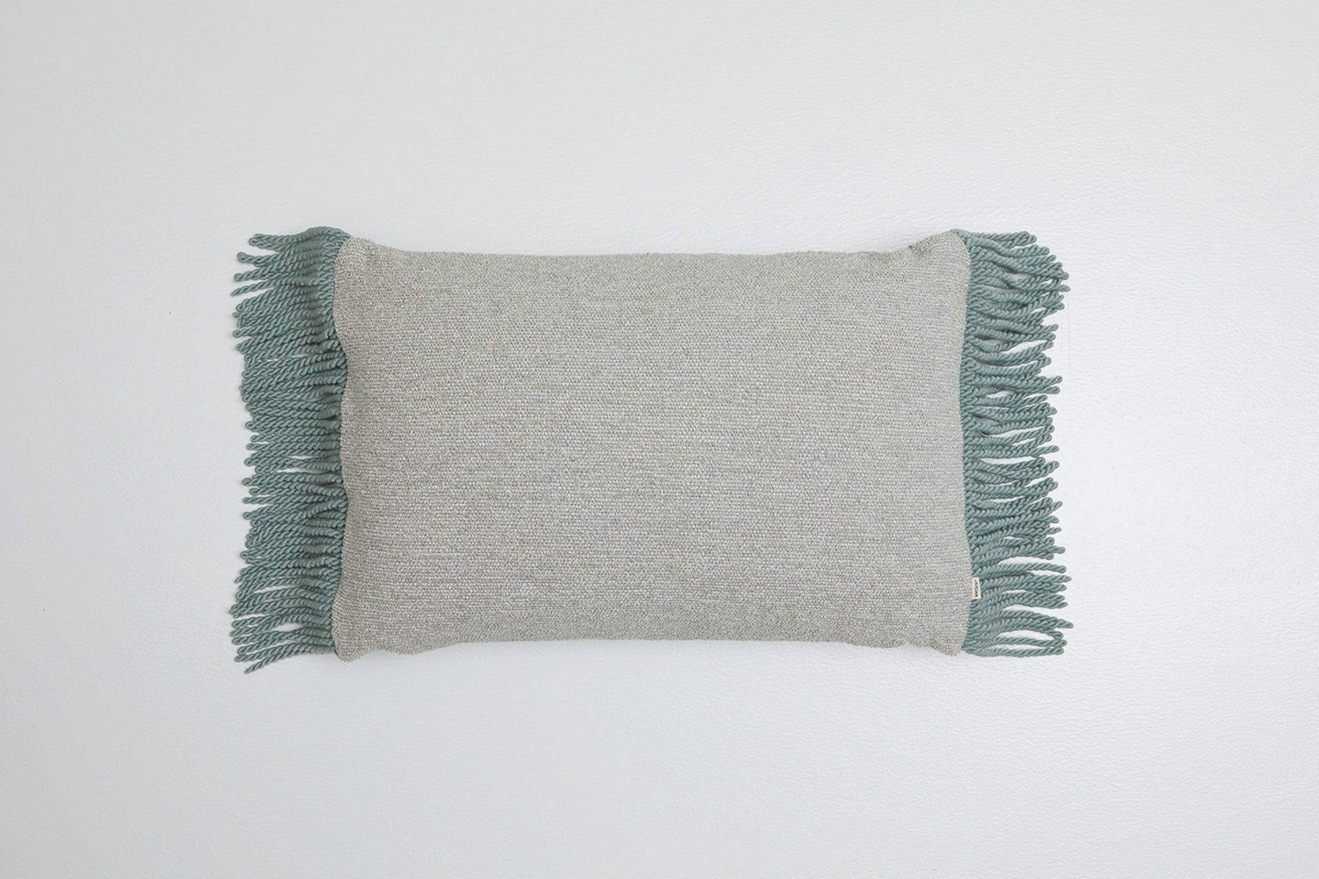 Luna Tassel Rectangle Cushion Artichoke | Jardan AU