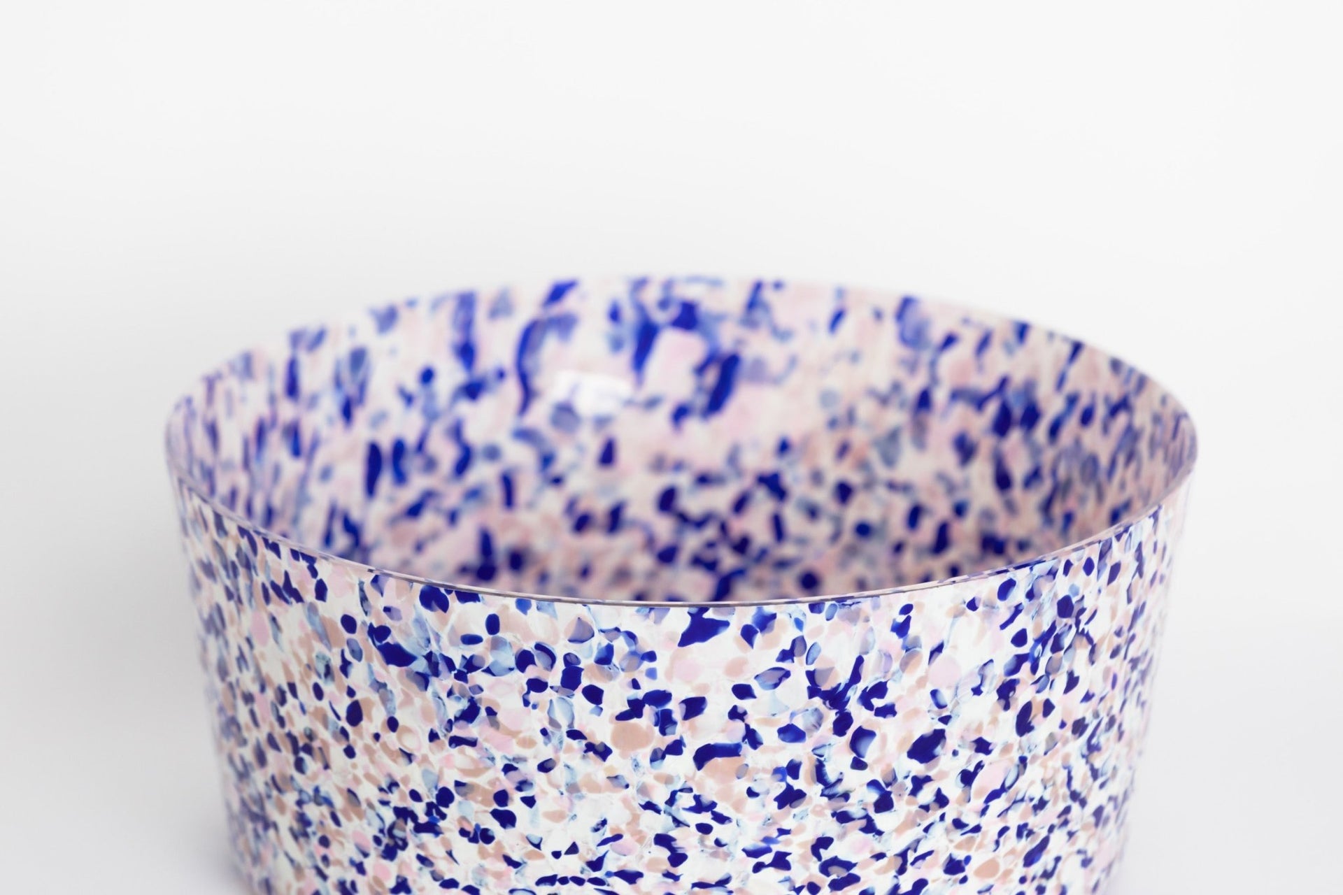 Macchia Bowl Large Purple & Blue | Jardan | Stories of Italy Glassware ...
