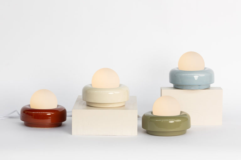 Nelly Table Light Low Mist - Award wining designer lighting by Jardan | Jardan AU