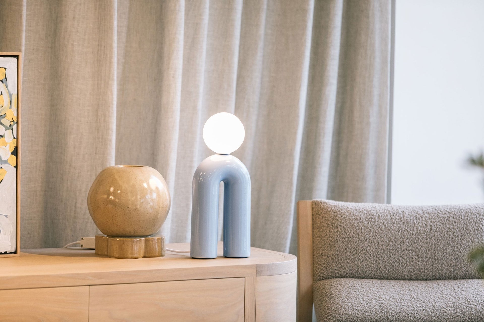 Nelly Table Light Oat | Jardan Furniture | Lighting and Homewares ...