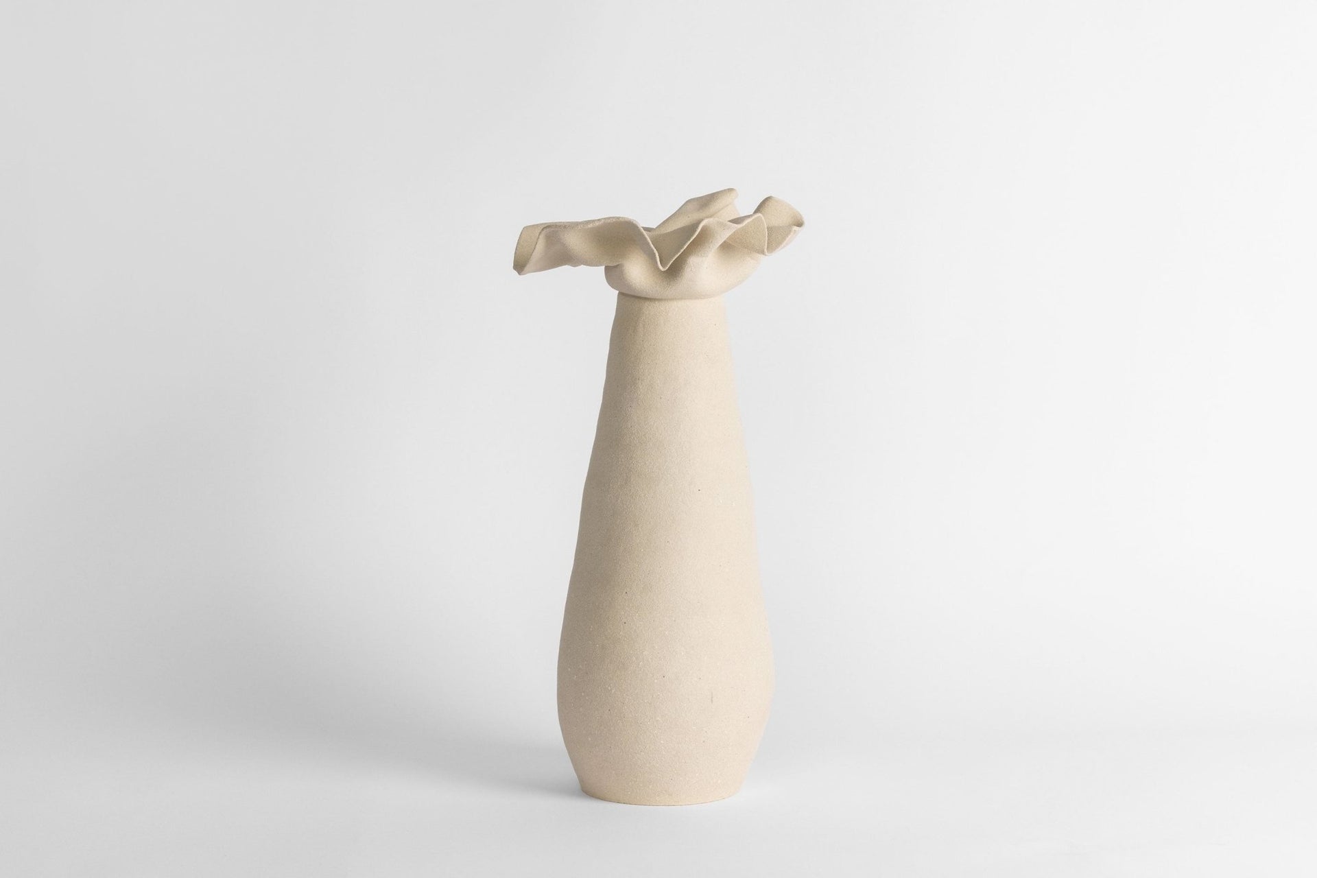 Tall Wave Vase Natural | Jardan AU